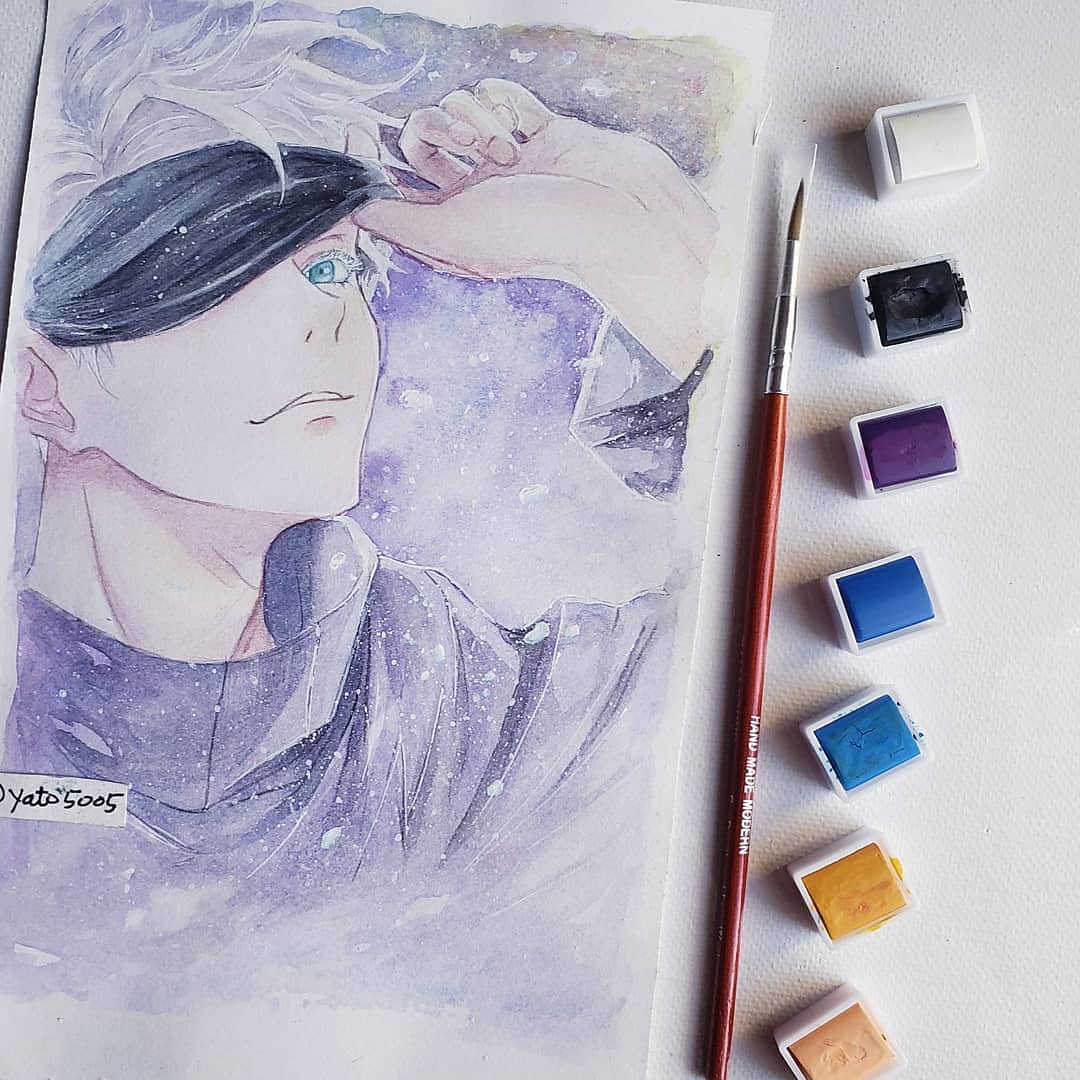 Gojo Satoru from Jujutsu Kaisen by Yato5005